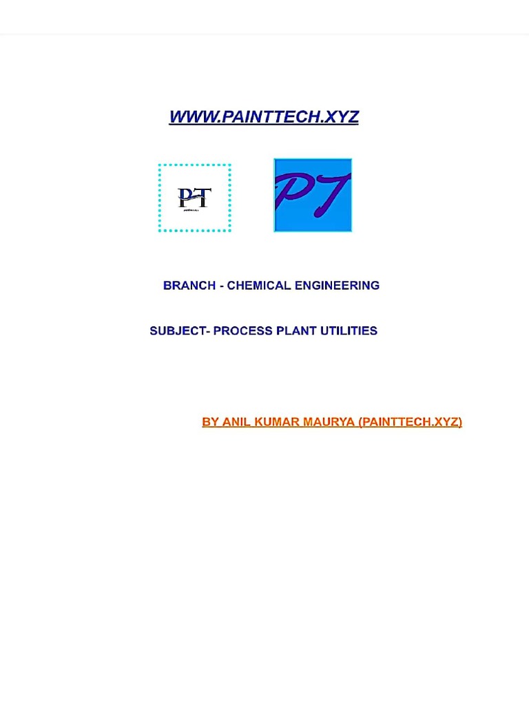 Process Plant Utilities | PDF