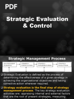 Strategy Evaluation and Control | PDF | Strategic Management | Swot ...