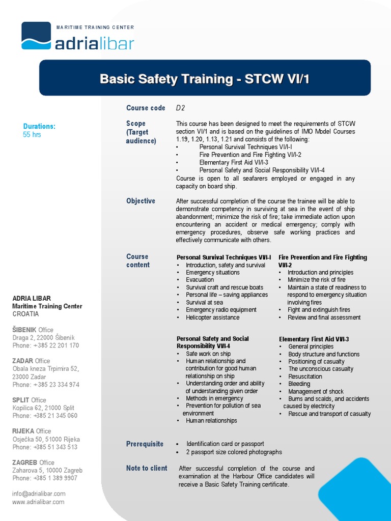 Basic Safety Training | PDF | Emergency | Safety