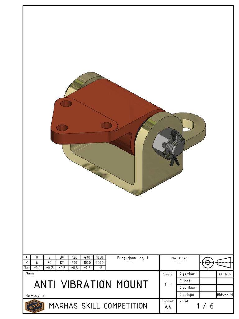 Anti Vibration Mount | PDF | Equipment | Machines
