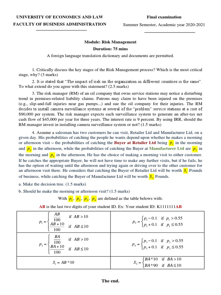 Risk Management | Download Free PDF | Risk Management | Risk