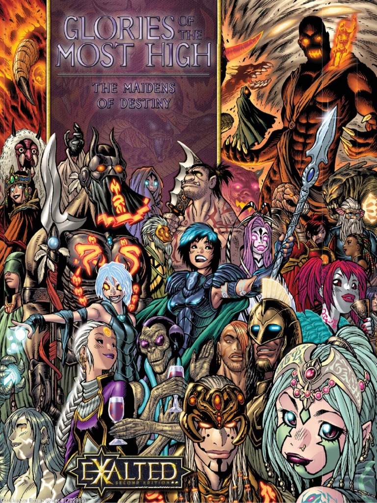 Exalted Glories of The Most High - The Maidens of Destiny 2e | PDF | Prayer