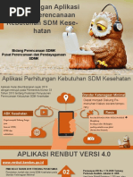 Panduan Aplikasi Renbut SDMK 4.0 | PDF