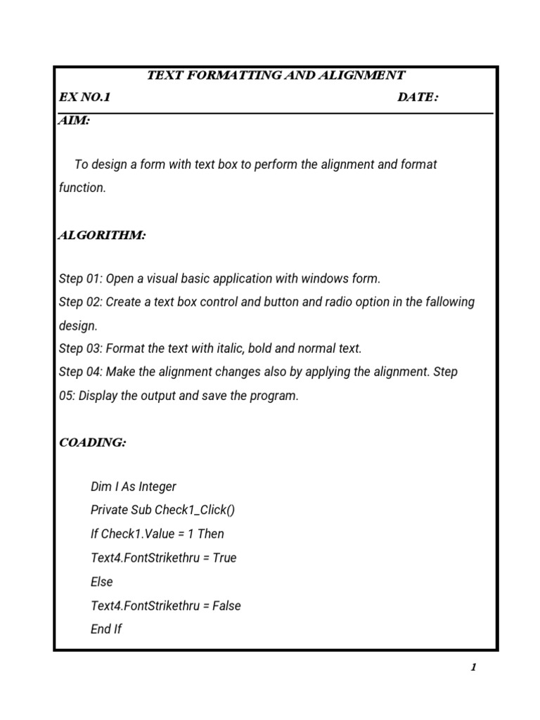 Vb. Record Lab 2021 | PDF