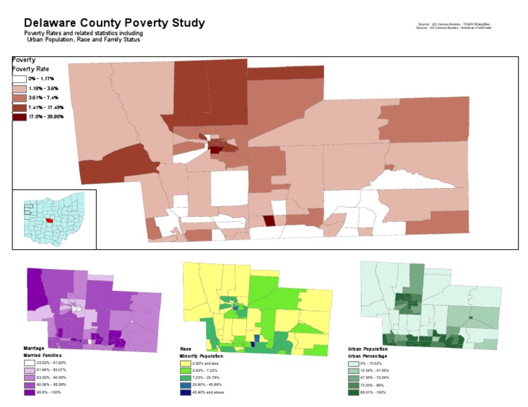 Poverty Study Map | PDF | Social Science