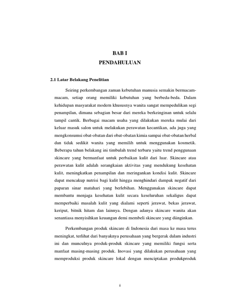 Bab 1-3 Riset Pemasaran Dan SDM | PDF