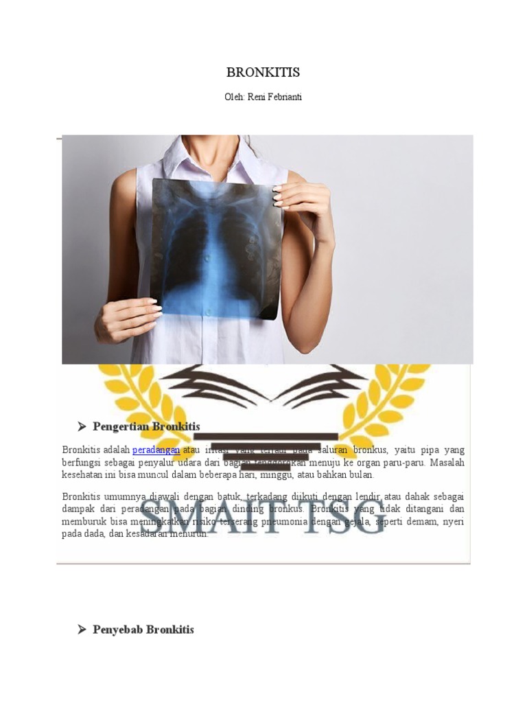 Penyakit Bronkitis | PDF