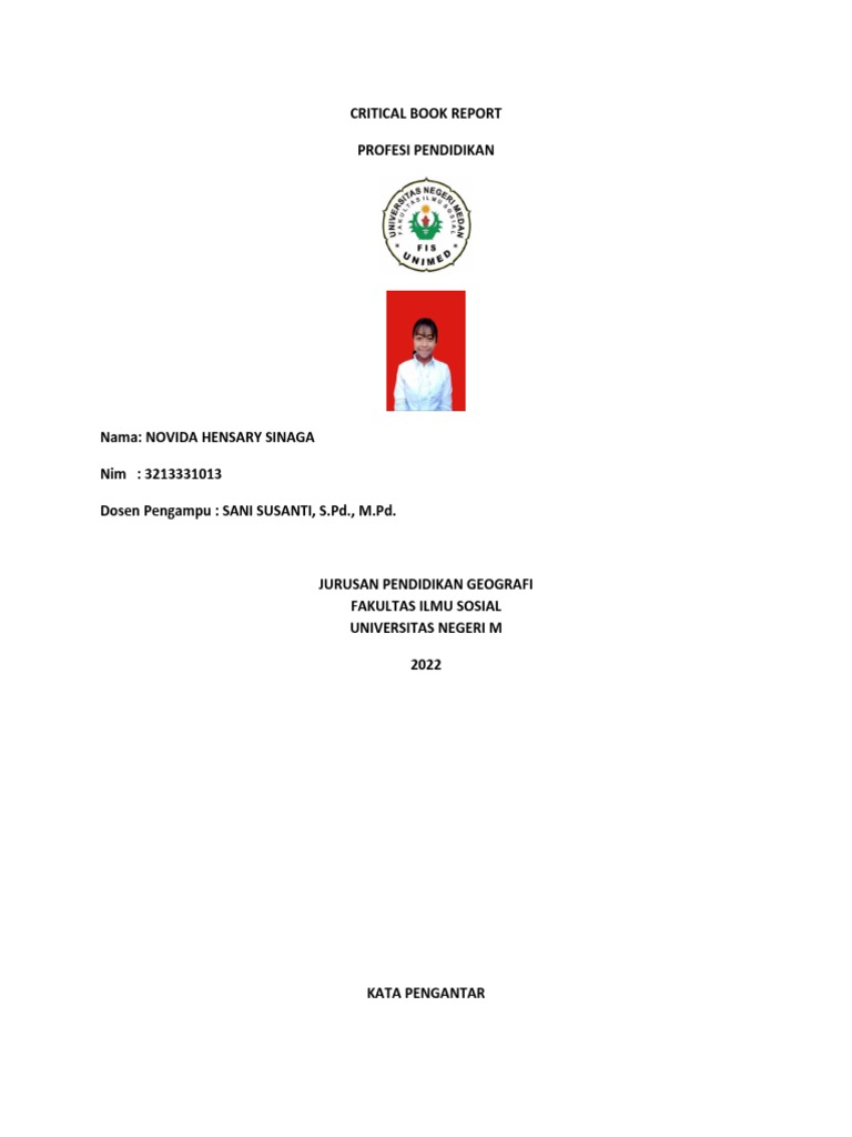 Cbr-Profesi Pendidikan-Novida | PDF