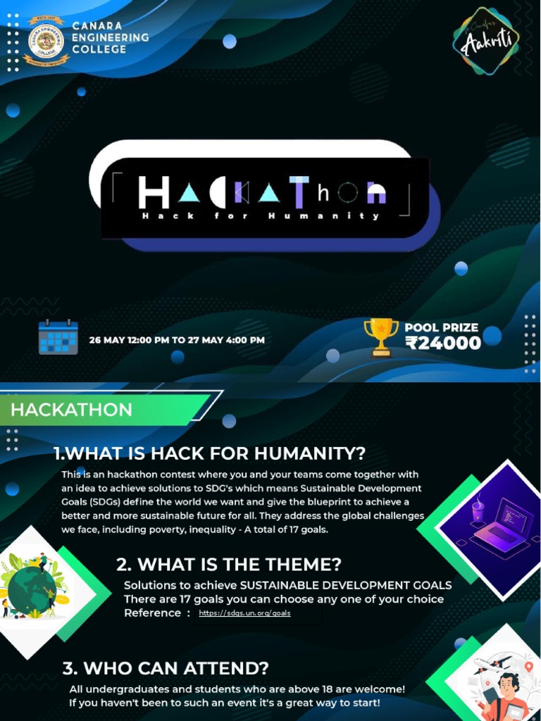 Hackathon Brochure | PDF | Computer Science | Software Development