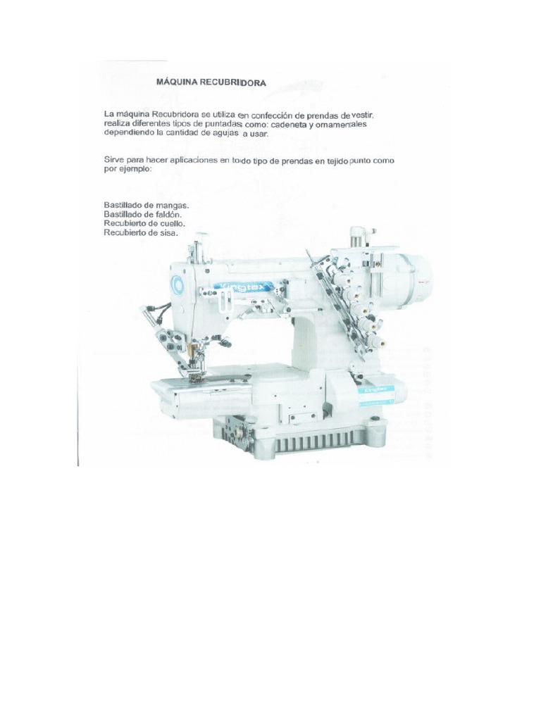 Recubridora Pdf