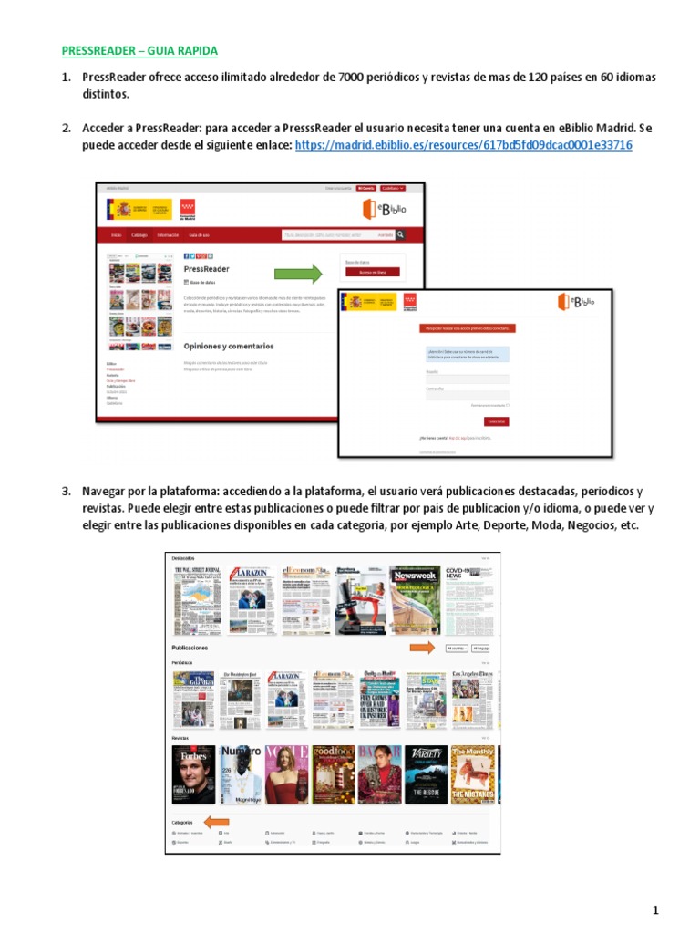 Guia Pressreader | PDF | Informática | Software