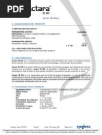 Ficha Técnica Acramite 50 WS Arysta (México) | PDF
