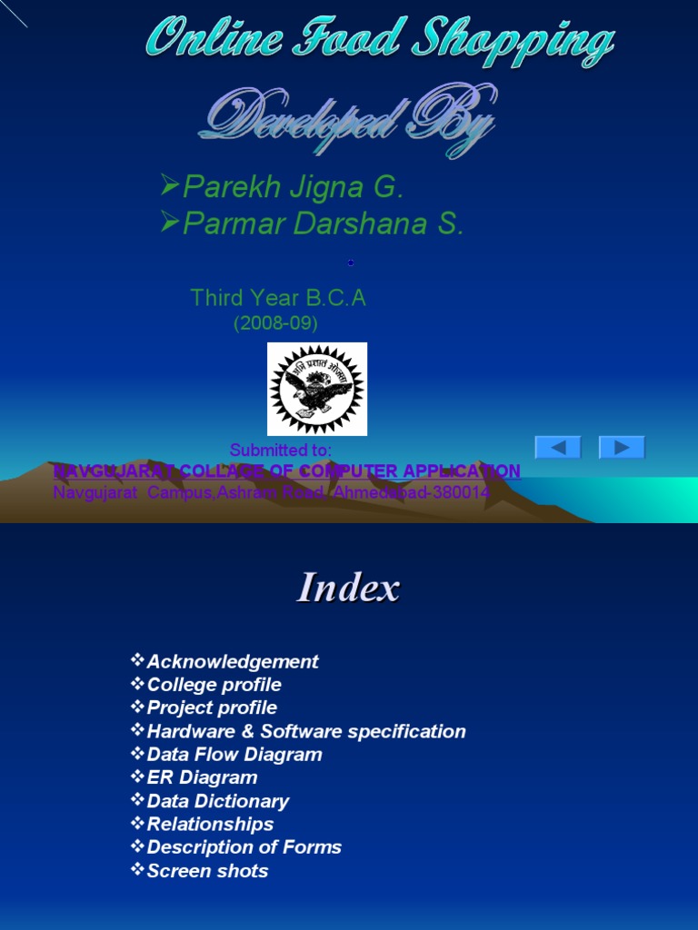 Online Food Ordering Management System Project | Download Free PDF ...
