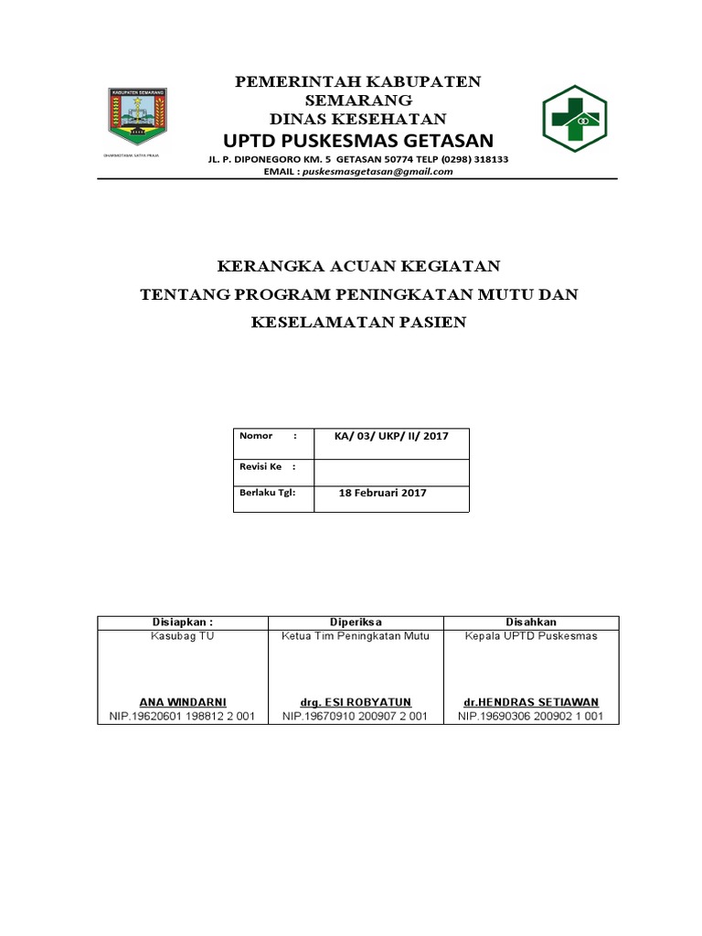 Kak Peningkatan Mutu | PDF