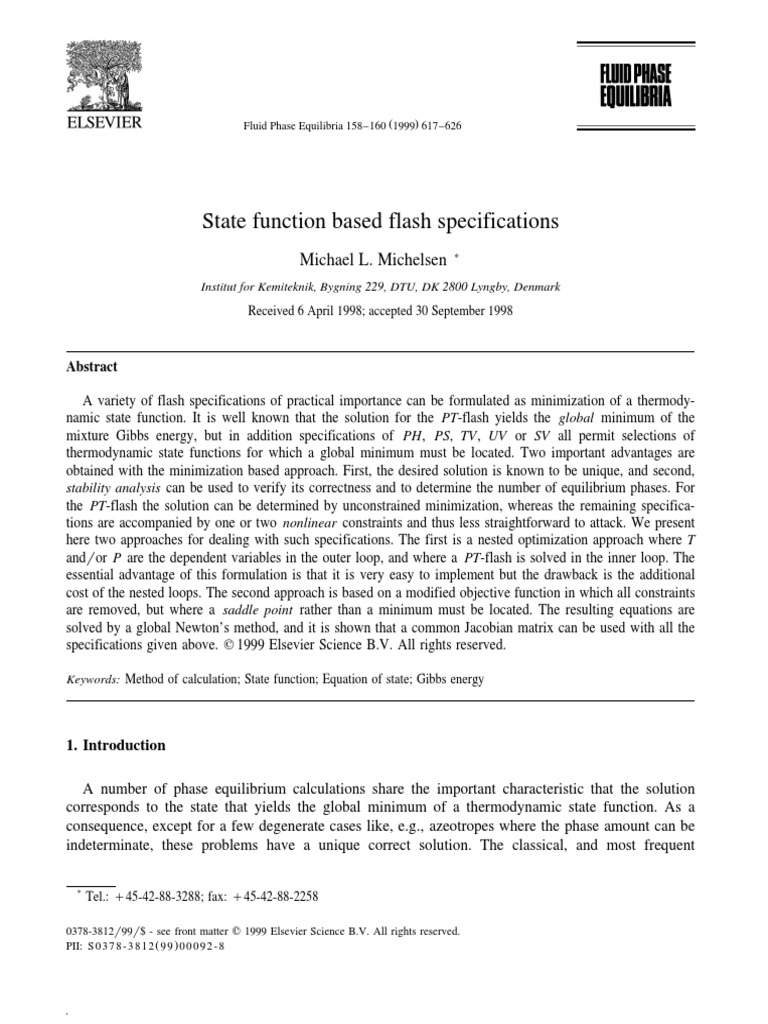 State Function Based Flash Specifications | Download Free PDF ...