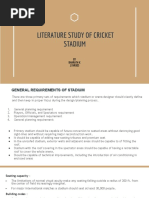 International Stadium Planning Standards | PDF | Stadium | Stairs