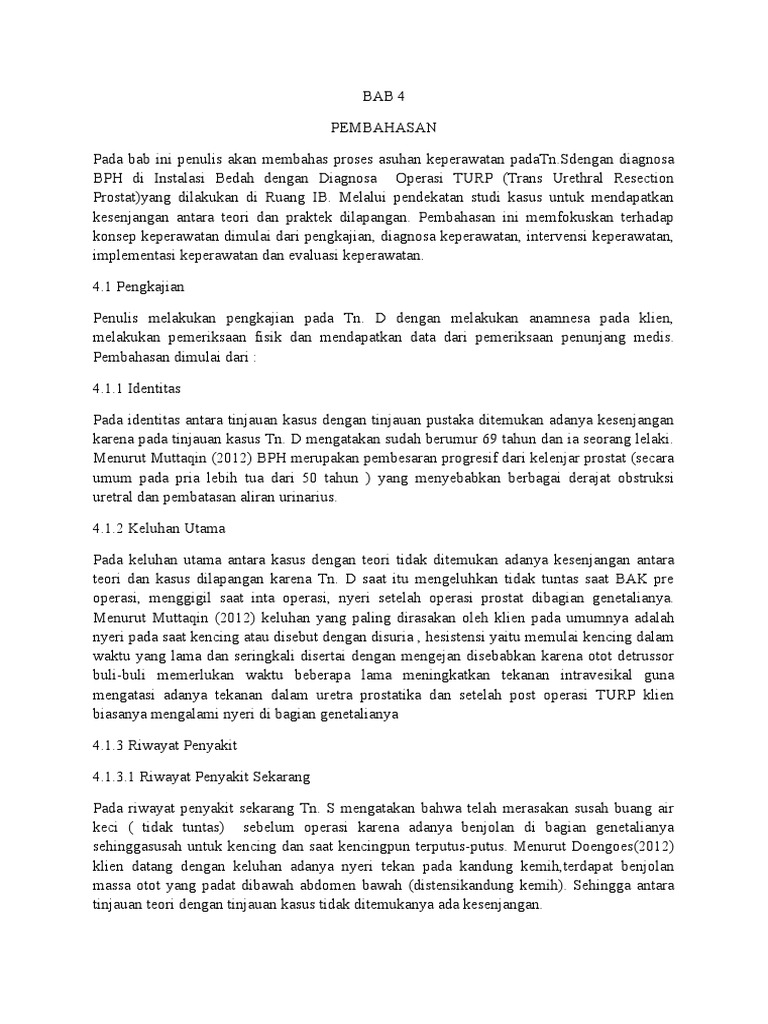 Bab 4 & 5 BPH | PDF