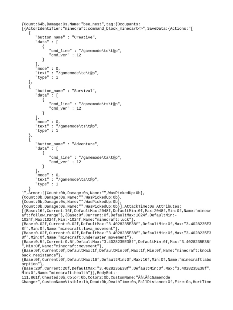 Gamemode Changer NPC | PDF