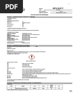 005 HDS Beta Off SP | PDF | Toxicología | Agua
