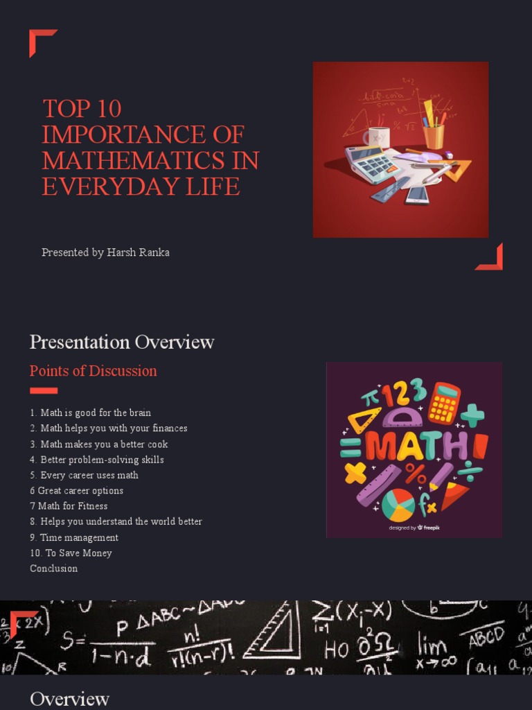 Maths Used in Daily Like by Harsh Ranka | PDF | Mathematics