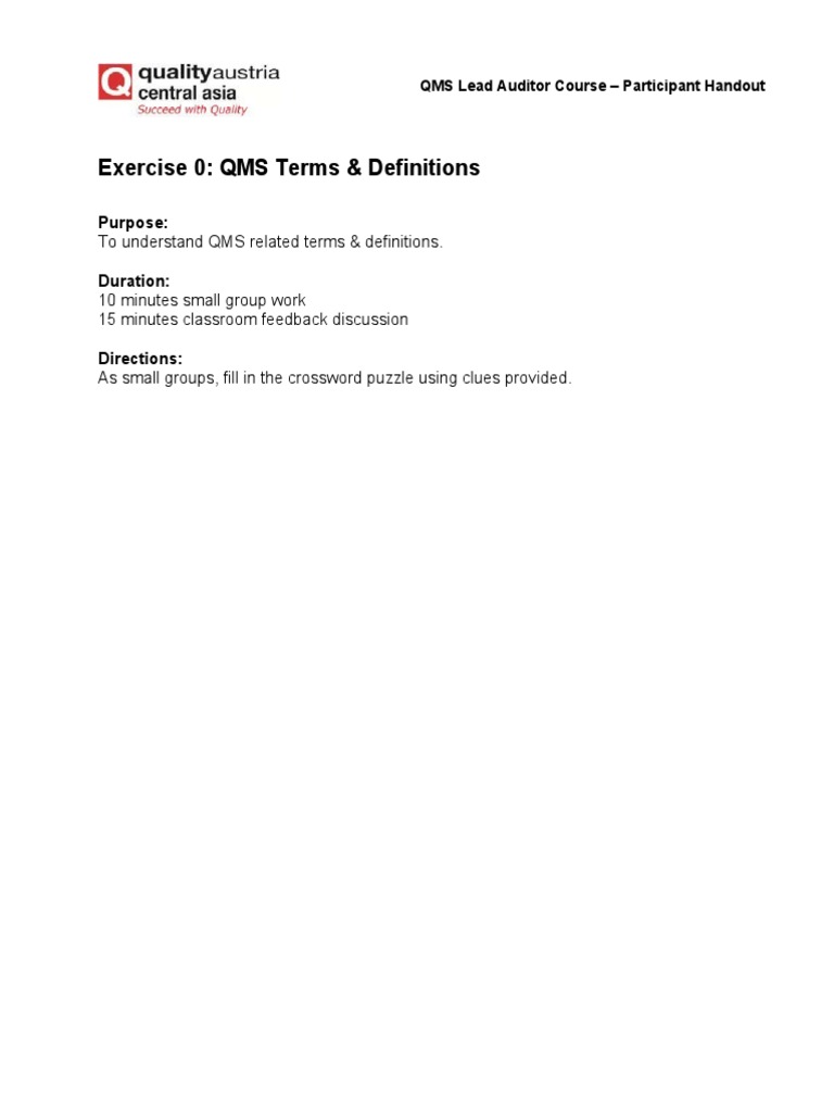 03 - Exercises - Participant Handout | PDF | Audit | Auditor's Report