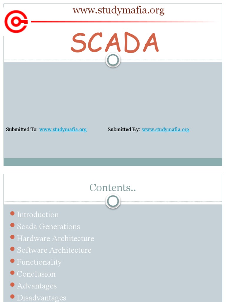 Scada | Download Free PDF | Scada | Computer Network