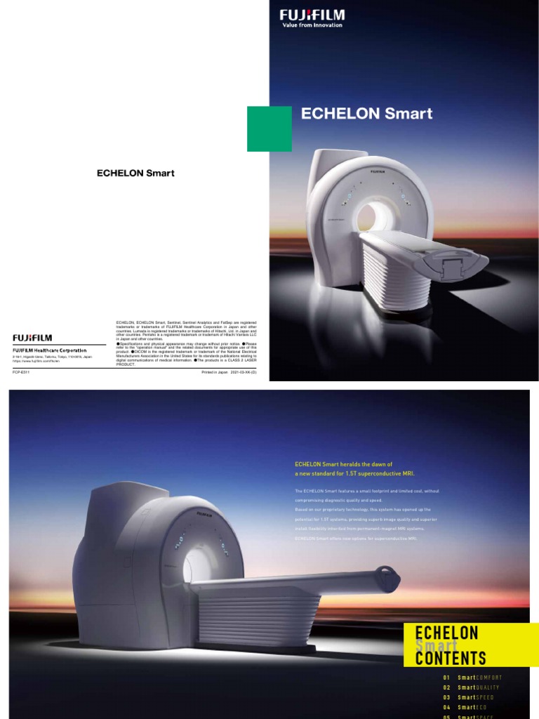 Echelon Smart MRI: Features & Benefits | PDF | Magnetic Resonance ...
