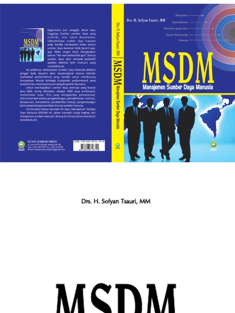 Buku Sofyan Tsauri MSDM 2013 | PDF | Karier & Perkembangan