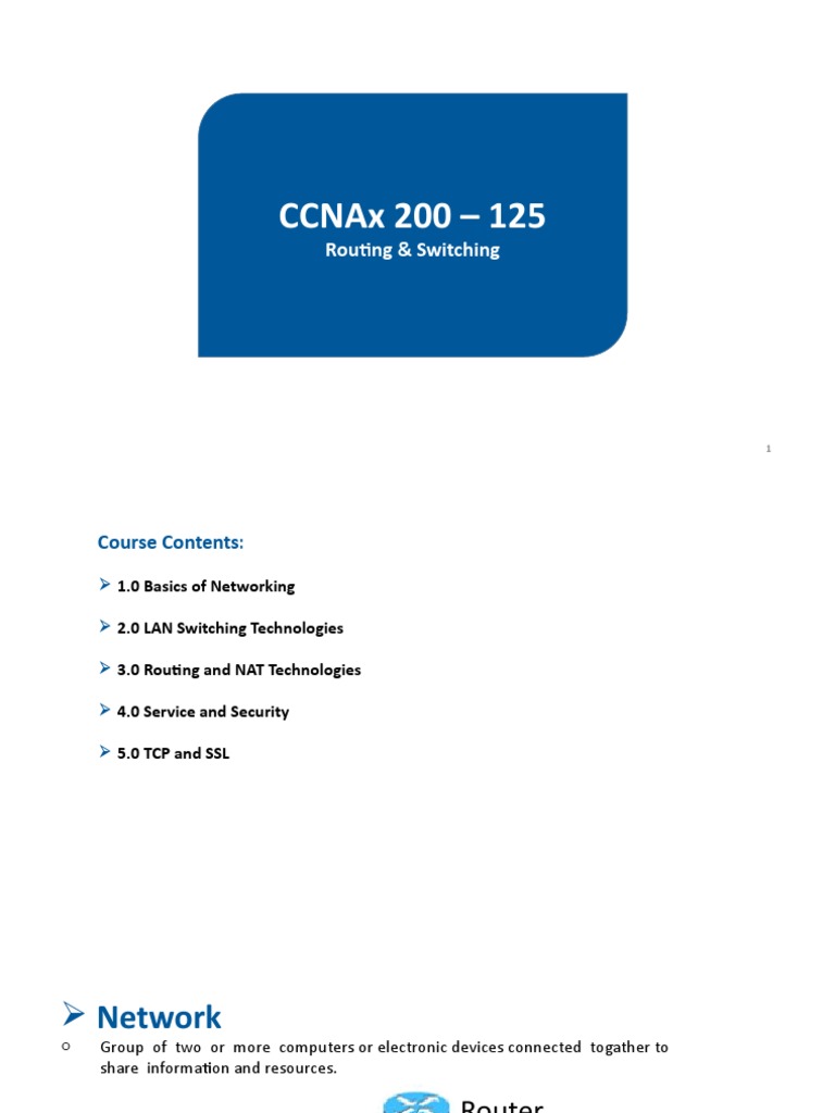Week 1 Network Fundamentals | PDF | Computer Network | Network Switch
