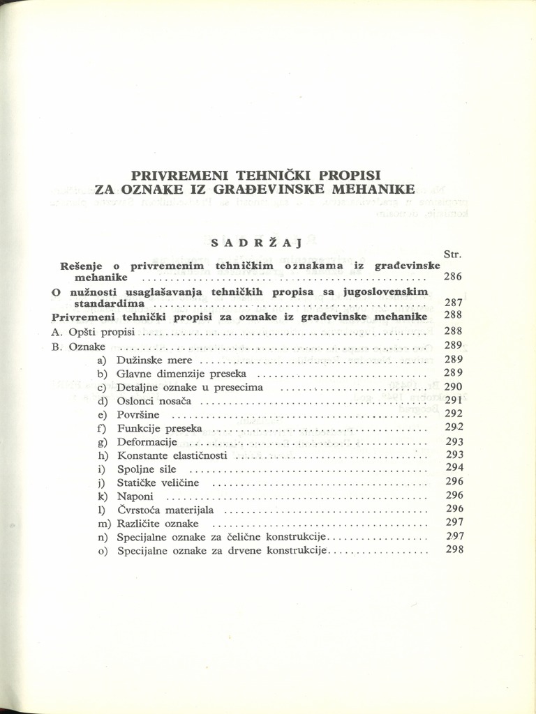Zbirka Tehnickih Propisa U Gradjevinarstvu 1977 - Dio 15 - Privremeni ...