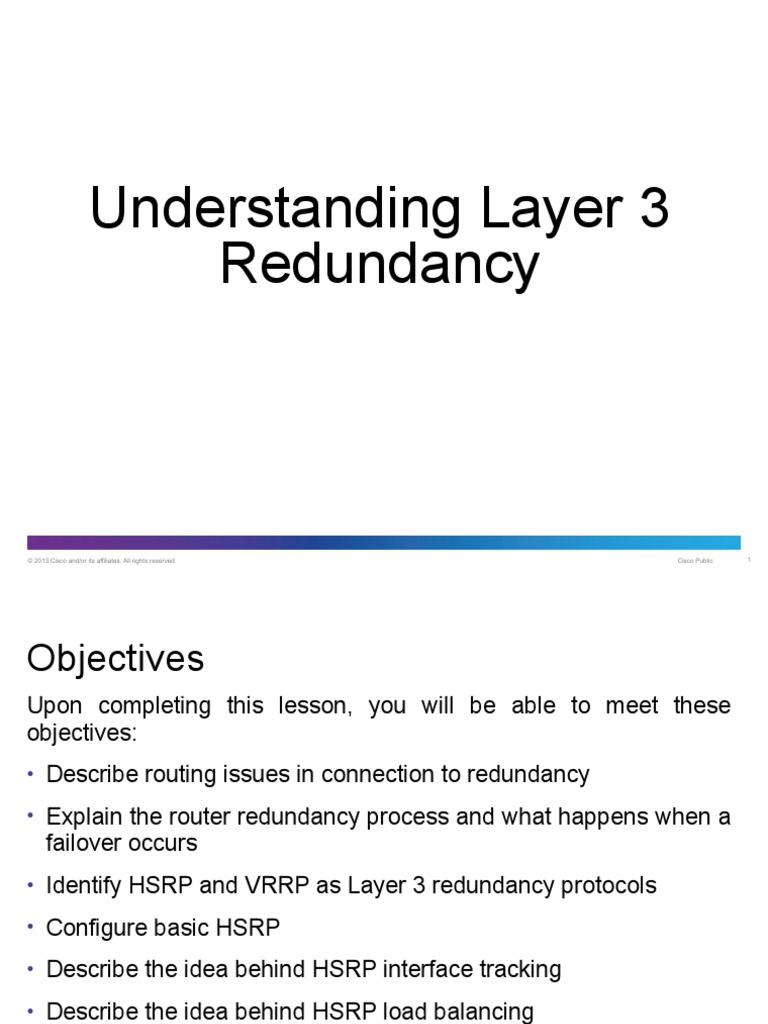 10 - First Hop Redundancy Protocol | PDF | Network Architecture | Computer Engineering