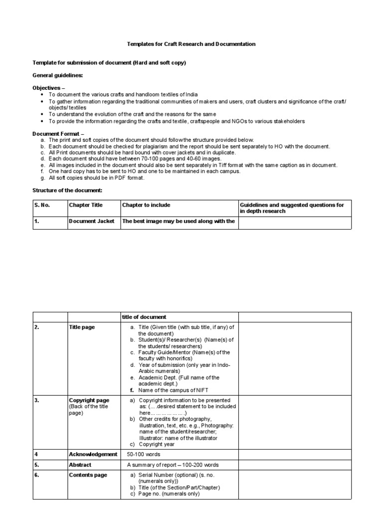 Craft Research and Documentation | PDF | Crafts