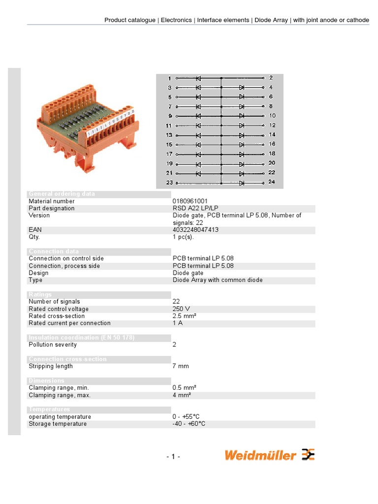 Diode Board Lamp Test | PDF