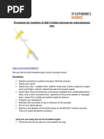 Innohep Syringe | PDF | Syringe | Injection (Medicine)