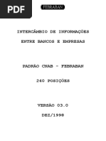 Layout Santander 240 82 Extrato Eletronico | PDF | Brasil | Economias
