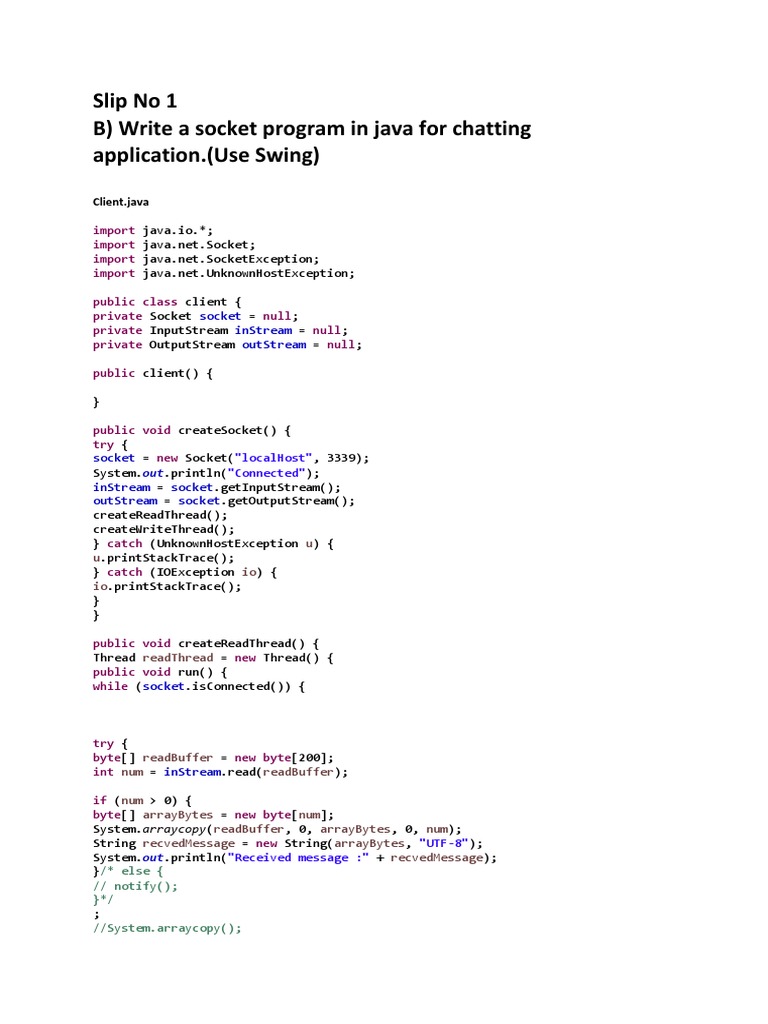 Adavance Java Practical Slip | PDF | Software Engineering | Java Platform