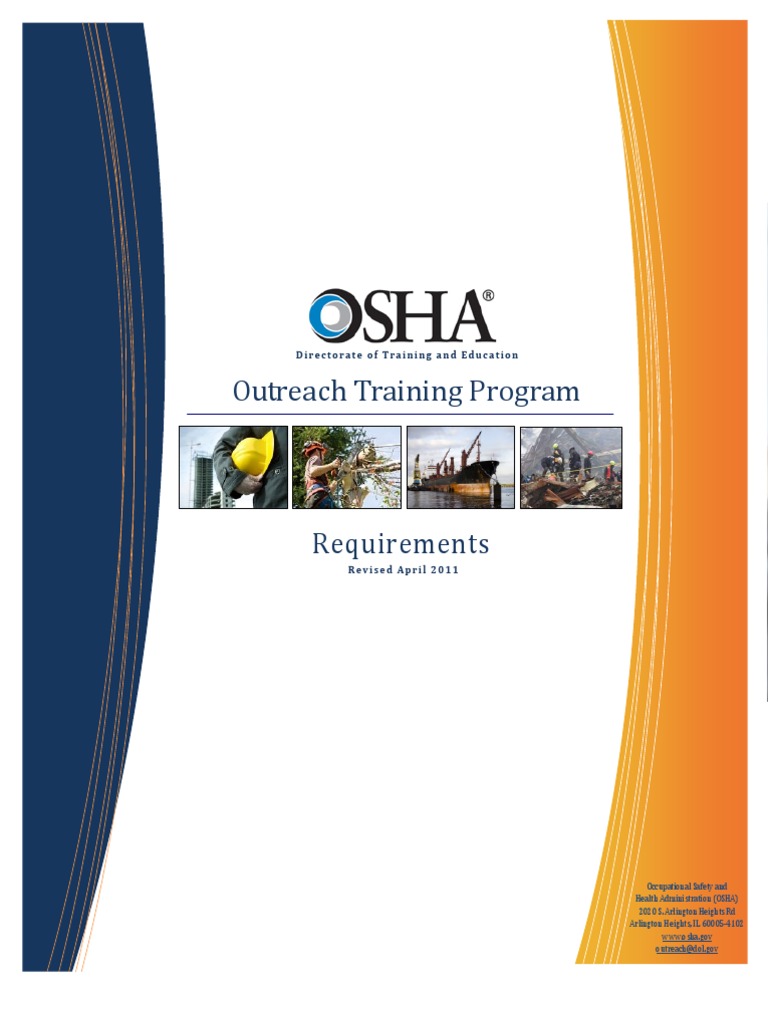 Outreach Training Program: Directorate of Training A ND Education | PDF ...