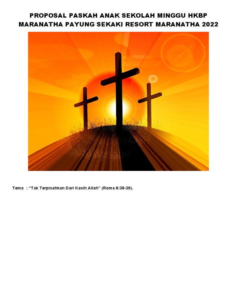 Proposal Paskah ASM | PDF
