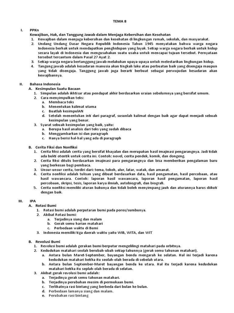 Tema 8 | PDF | Perjalanan | Sains & Matematika