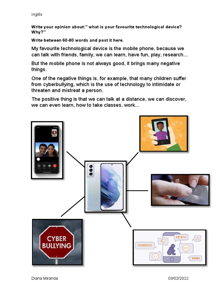 What Is Your Favourite Technological Device | PDF | Games & Activities ...