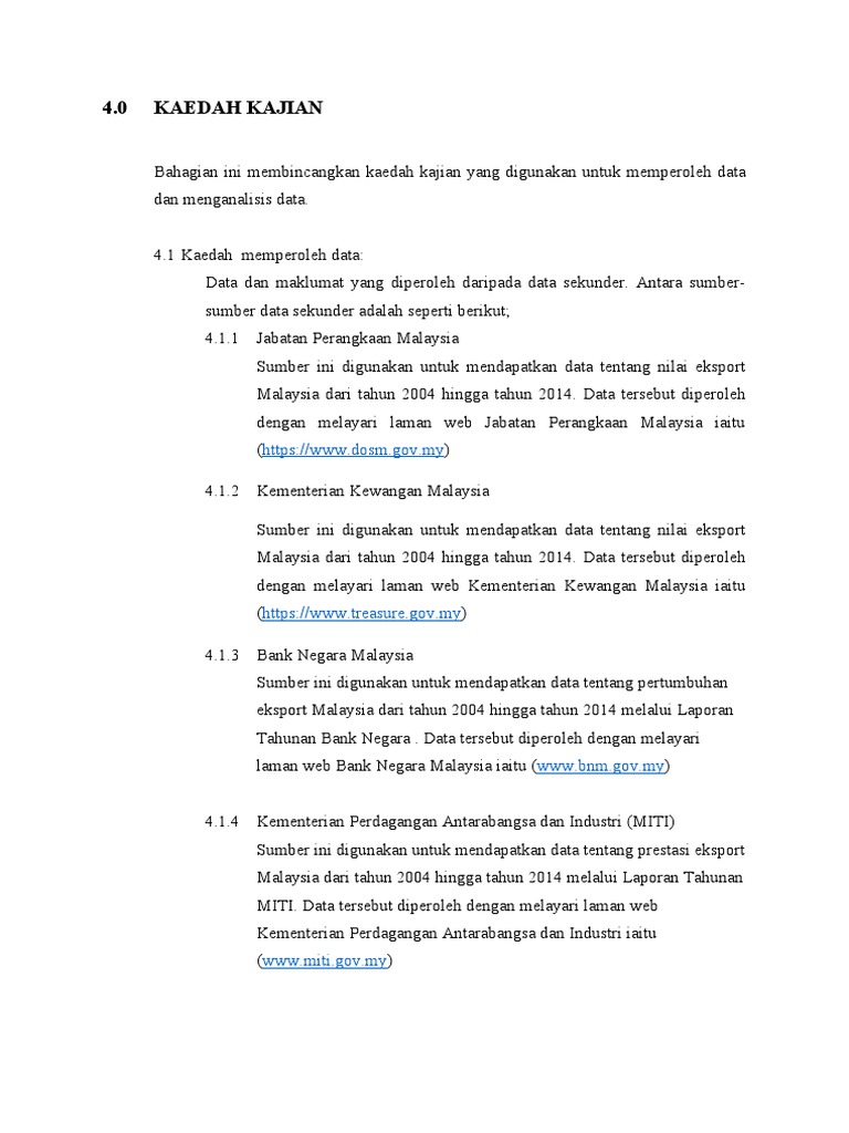 Contoh Penulisan Kaedah Kajian | PDF | Bisnis | Pengelolaan Keuangan & Uang