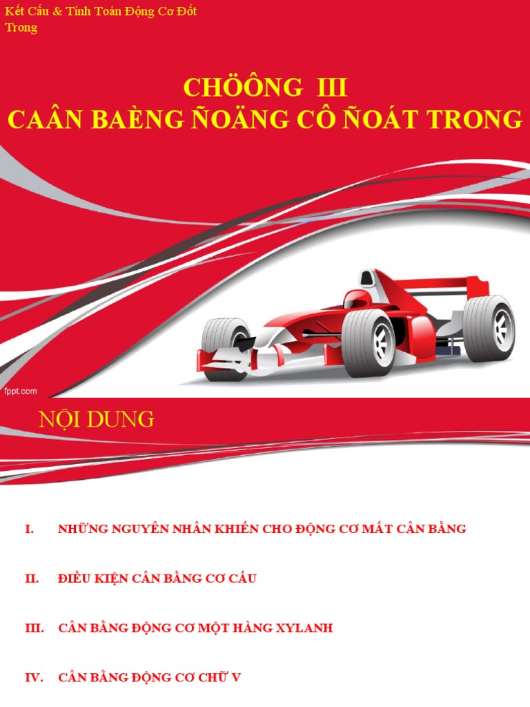 cân bằng động cơ thẳng hàng | PDF