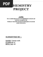 Chemistry Investigatory Project Class 12 | PDF | Fermentation ...