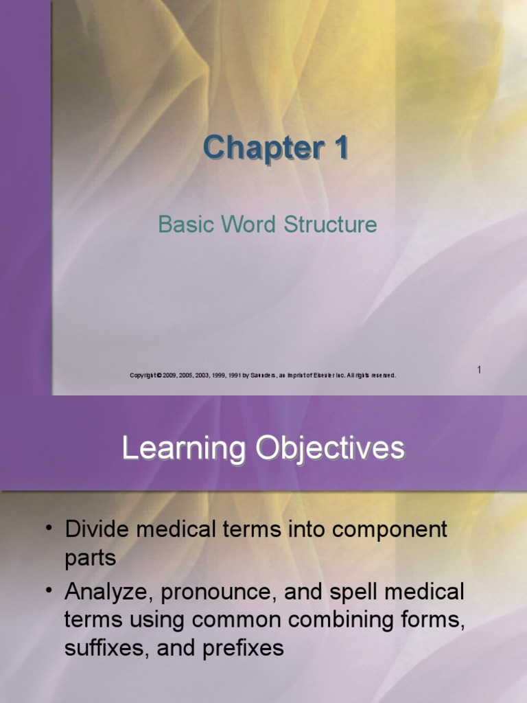 Chapter 1 Basic Word Structure | PDF | Linguistics | Languages