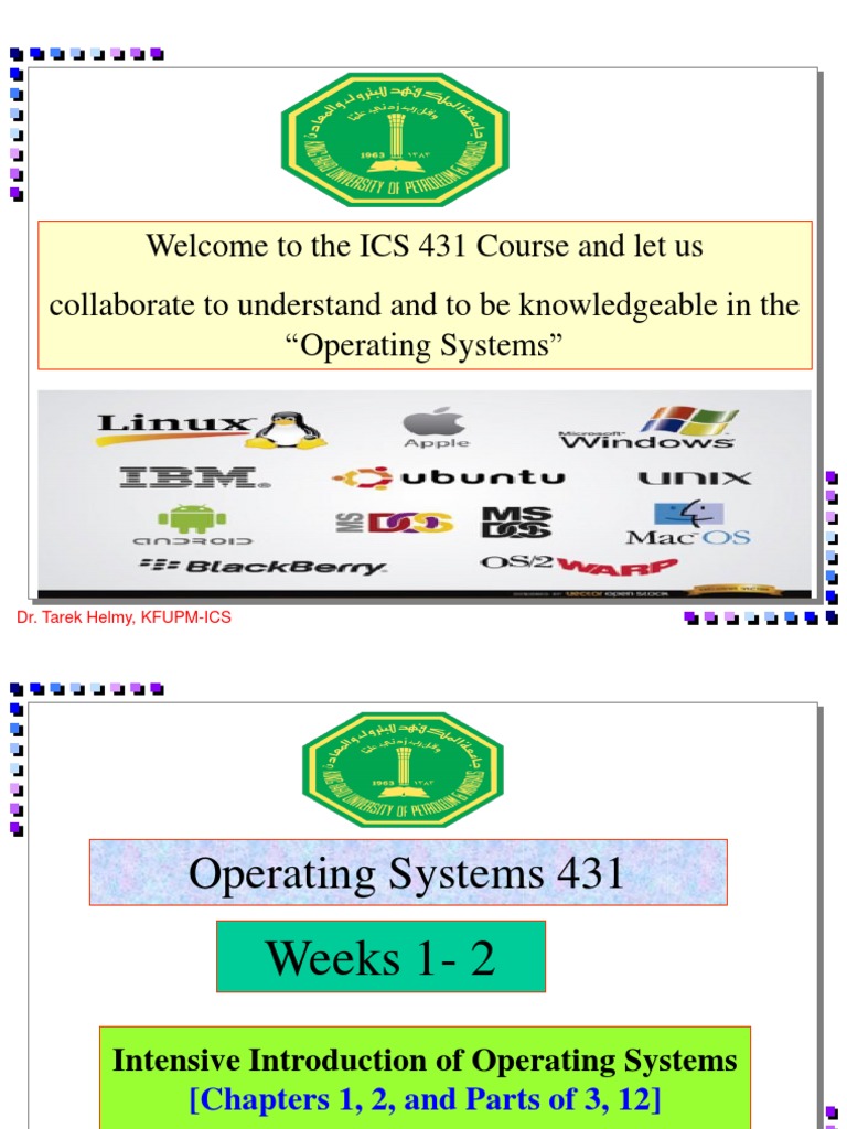 ICS 431 Ch1 2 OS Intensive Introduction | PDF | Operating System | Peer ... ICS 431 Ch1 2 OS Intensive Introduction | PDF | Operating System | Peer ...