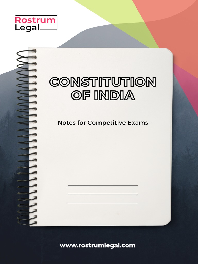 Constitutional Law Notes | PDF | Citizenship | Government