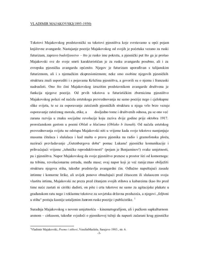 Vladimir Majakovski | PDF
