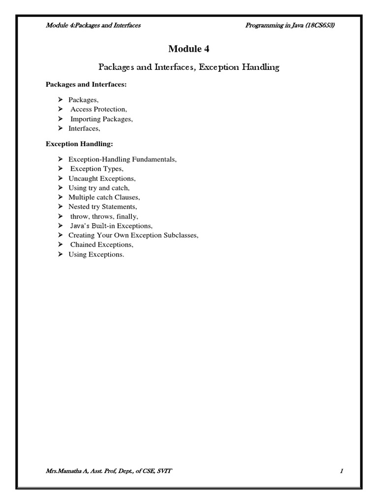 Module Iv Pdf Class Computer Programming Method Computer Programming