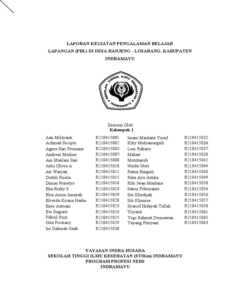 Laporan Komunitas BLM Edit | PDF
