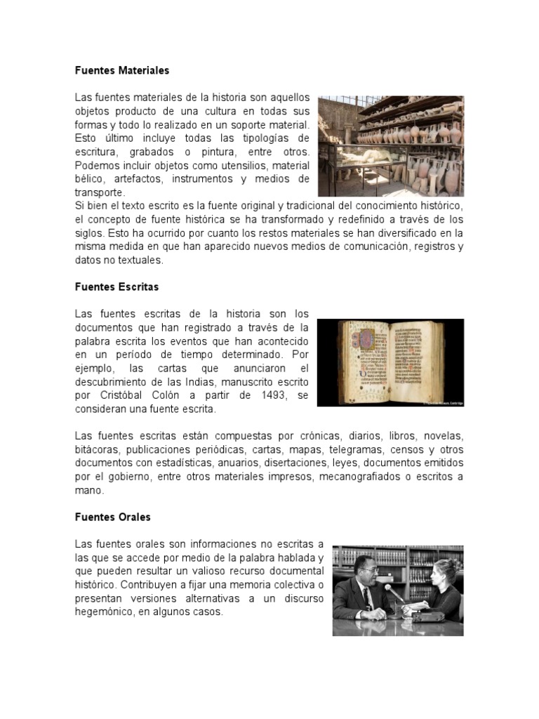 Fuentes Materiales | PDF